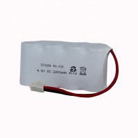China 500 Cycle Life NiCd 4.8V SC 2200mAh Rechargeable Battery Pack For Emergency Lighting for sale