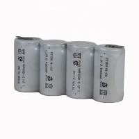 China High Capacity 4.8V 4500mAh D Rechargeable NiCd High Temperature Battery Pack For Emergency Lighting for sale