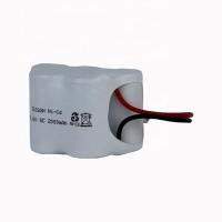 China 6v SC 2000mah NiCd High Temperature Rechargeable Battery Pack For 0.2C Discharge Rate for sale
