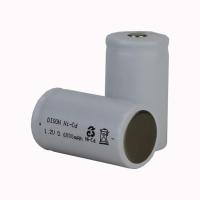 China -40C Low Temperature Rechargeable NiCd D KRH33/62 1.2V 6Ah Battery Cells For Emergency Lighting for sale