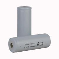 China Rechargeable NiCd KRH33/91 F 1.2V 8Ah -40C Low Temperature Battery Cells for sale