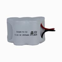 China SC 6V 2200mah Rechargeable Nicd Battery High Temperature For Emergency Lighting for sale