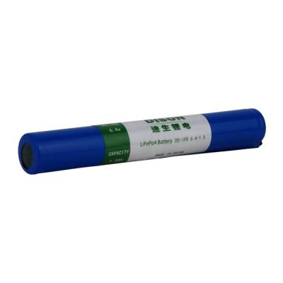 China IFR18650 6.4v 1500mah Custom Lifepo4 Battery Pack For Emergency Lighting for sale