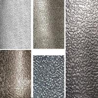 China 1050 1060 H14 H24 Orange Peel Style Stucco Embossed Aluminum Sheet for sale