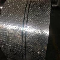 China Five Bar Aluminum Sheet Plate 3003 Aluminum 5052 Brite Tread Checker Plate Coil for sale