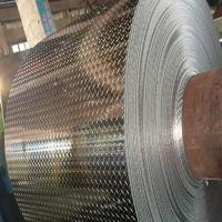 China 5052 Bright Finish Aluminum Diamond Plate / 3003 Aluminum Checker Plate Coils for sale