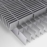 China Aluminum Metal Swaged Serrated Grating for sale