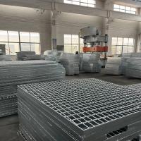 China Industrial Galvanized Steel Reinforced Serrated Welded Bar Grating for sale
