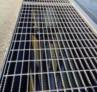 China Aluminum Bar Stainless Ditch Cover Hot Dipped Galvanized Steel Grating for sale