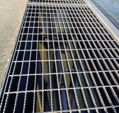 China Aluminum Bar Stainless Ditch Cover Hot Dipped Galvanized Steel Grating for sale