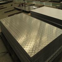 China 5 Series Alloy 5052 5754 3mm Embossed Tread Checkered Sheet Aluminum Diamond Plate One Bar for sale