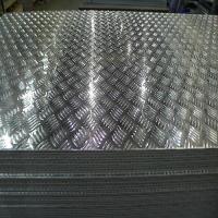 China Bright Finish Five Bar Aluminium Diamond Checkered Plate Embossed 3003 5052 Aluminum Sheet for sale