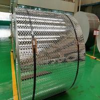 China Bright Finish Five Bar Aluminium Diamond Checkered Plate Embossed 3003 5052 Aluminum Sheet for sale