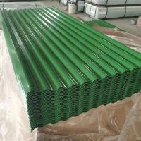 China Prepainted Zinc Coated Galvanized Metal Corrugated Metal Roofing Sheet for sale