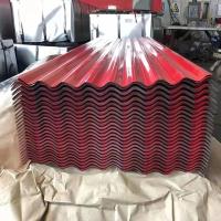 China PPGI Corrugated Galvanized Steel Roof Sheet Trapezoidal Prepainted Metal Roofing Sheet for sale