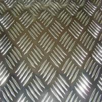 China Bright Embossed Five Bar Aluminum Tread Plate Aluminium Checkered Sheet 3003 5052 5754 Floor Plate for sale