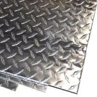 China Alloy 3003 5052 5086 Boat Fender Use Aluminum Tread Plate Diamond Checker Aluminium Sheet for sale