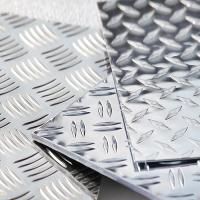 China 2024 3003 5052 5083 5182 5754 6061 6082 6063 7075 Checker Plate Aluminum Coil for sale