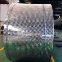China 2024 3003 5052 5083 5182 5754 6061 6082 6063 7075 Checker Plate Aluminum Coil for sale
