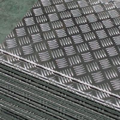 China Aluminum Tread Checkered Plate Sheet Coil (1050 1060 1070 3003 5052 5083 5086 5754 6061) for sale