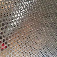 China Perforated Metal Panel Aluminum Sheet Plate 2.5 mm Hole Diameter for Building Facades for sale