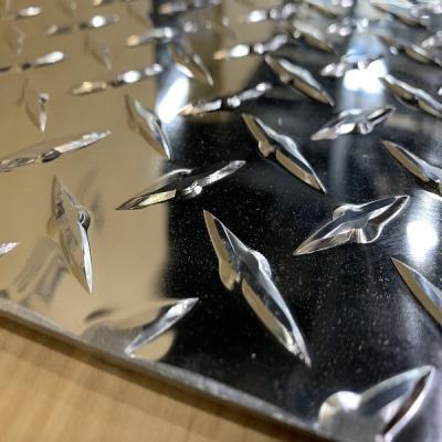 China 5052 3003 Brite Checker Aluminum Plate Bright Price Anti Slip Aluminium Sheet for sale
