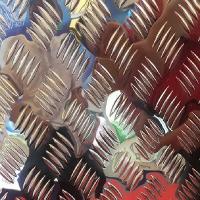 China Brite Tread Plate 5052 Aluminum Checkered Plate Coil 3003 Five Bar Aluminium Sheet Coil for sale