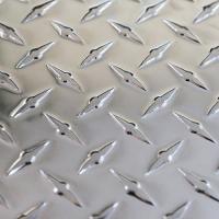 China Brite Tread Plate 5052 Aluminum Checkered Plate Coil 3003 Five Bar Aluminium Sheet Coil for sale