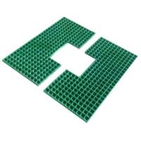 China Reinforced Plastic Composite FRP Grating Pultruded Fiberglass Grating for sale