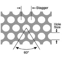 China Hexagonal Hole Shape Widely Used Aluminum Perforated Metal Panel Galvanized Stainless Perforated Plate Sheet for sale