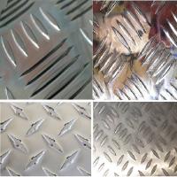 China 3003 3105 5052 Stucco Embossed Aluminium Checker Plate Aluminium 5 Bar Tread Plate for sale