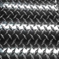 China 3003 3105 5052 Stucco Embossed Aluminium Checker Plate Aluminium 5 Bar Tread Plate for sale