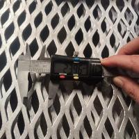 China 0.8mm Aluminum Round Hole Perforated Metal Sheet Decorative Galvanized Slotted Mesh Expand Plate for sale