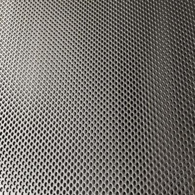 China 0.8mm Round Hole Stainless Steel Mesh Perforated Plate Aluminum Sheet for Benefit for sale