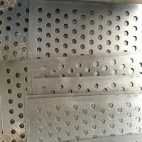 China 0.8mm Round Hole Stainless Steel Mesh Perforated Plate Aluminum Sheet for Benefit for sale