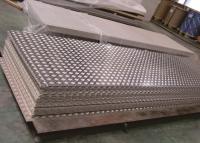 China 5754 5083 Embossed Aluminum Sheet 48 X 96 X 0.125 Aluminum Five Bar Tread Plate 5052 3003 H22 for sale