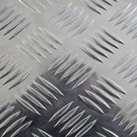 China Commercial Grade 3003 5052 Aluminum Plate 5bars Aluminium Checker Plate for Trailer Toolbox for sale