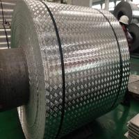 China 3003 5052 Anti-Slippy Embossed Aluminum Checkered Sheet Tread Plate for 1000 mm Width for sale