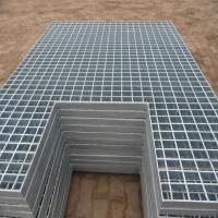 China Custom 6m 25mm Gutter Cover Hot DIP Galvanized Stainless Steel Grating Anti Slip Platform for sale