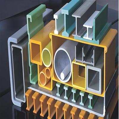 China Polyester FRP Anti-Corrosion Insulation Grating for High Strength I-Shape Structures for sale