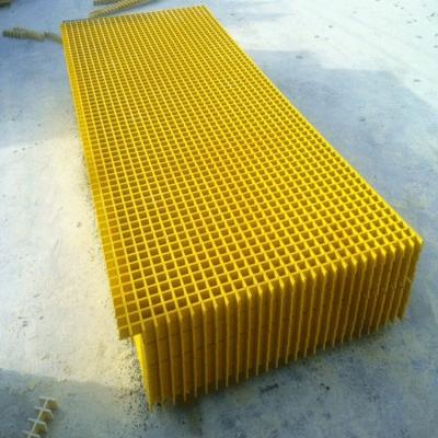 China 38X38mm FRP Moulded Gratings Pultruded Grid for sale