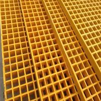 China TP094 Fiberglass FRP Grating Walkway for Floor or Platform Custom Pultruded Micro Mesh for sale