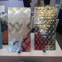 China Tool Box Aluminum Checker Plate 5052 3003 Embossed Aluminum Sheet Diamond Brite Plate for sale