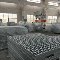 China TP010 Industrial Galvanized Steel Reinforced Serrated Welded Bar Grating for Drainage for sale