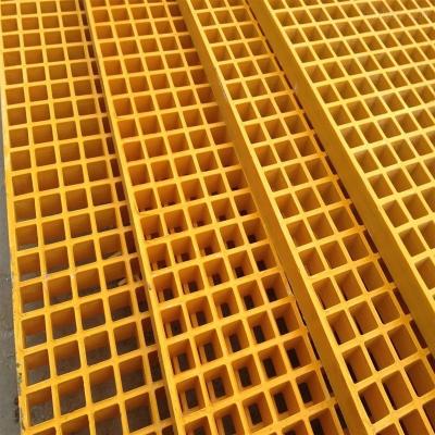 China Green Environment TP1129 Light Weight Composite Pultruded FRP Grid Fiberglass Grating for sale