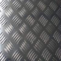 China 5bars Brite Checkered Sheet Aluminum Tread Plate A1050 1060 1100 3003 3105 5052 5754 for sale