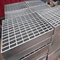 China 150mm*1550mm Custom Made Steel Oil Operation Platforms Galvanized Serrated Bar Grating for Bridge for sale