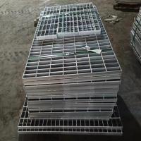China Custom 6m 25mm Gutter Cover Hot DIP Galvanized Stainless Steel Grating Anti Slip Platform for sale