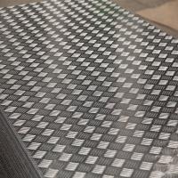 China TP012 Alloy Diamond Aluminum Checkered Plate Sheet 3003 5052 3105 for Building Material for sale
