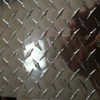 China 1050 1060 1100 3003 3105 5052 Aluminum Plate Super Bright Polished 3003 Aluminum Checker Brite Plate for Tool Box for sale